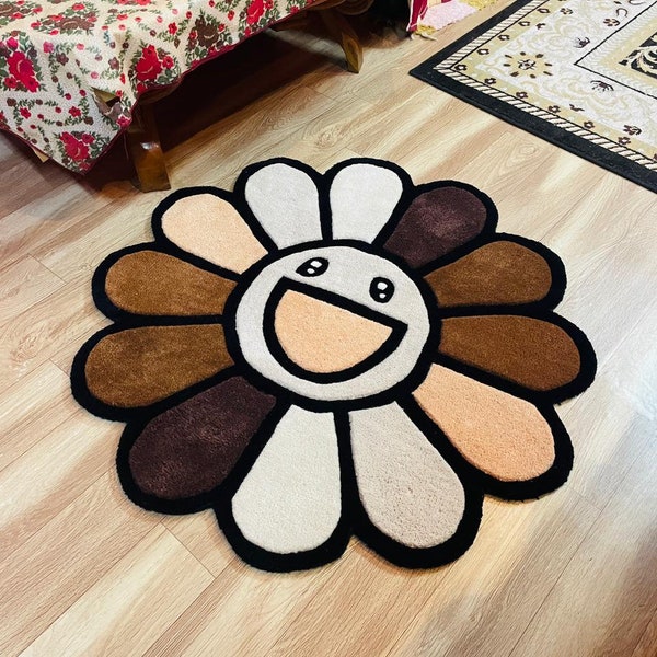 Flower Rug - Etsy