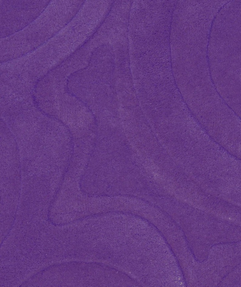 Amoeba Cream & Blue, Irregular Shaped Throw Rug Illusion Abstract ...