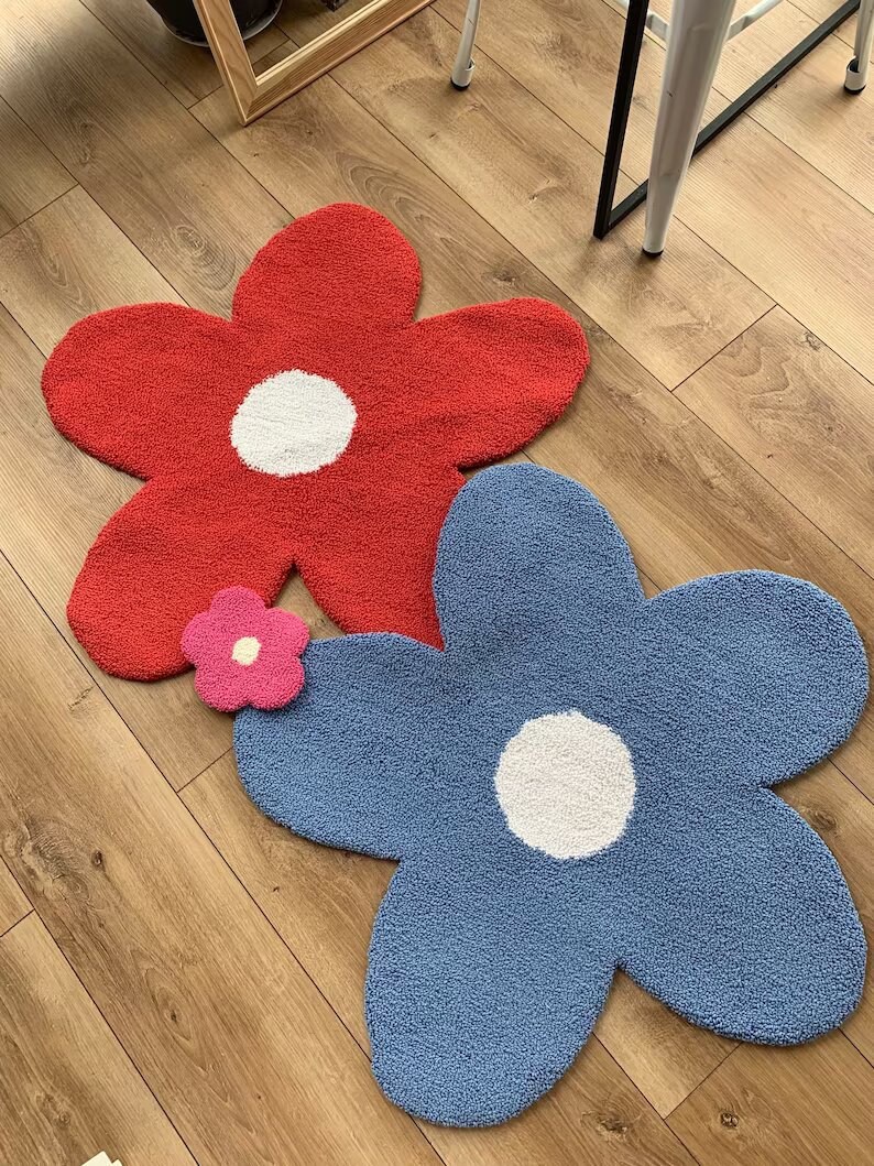 Custom Tuft Rug Design Customized Design Shape Flower Characters Rugs ...