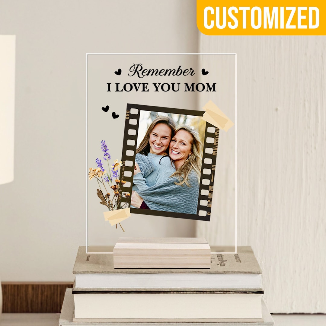 Remember I Love You Mom Plaque, Custom Mother's Day Gift For ...