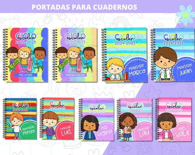 LINDAS PORTADAS MAESTRA / portadas bonitas para maestra 2023 / cubierta ...