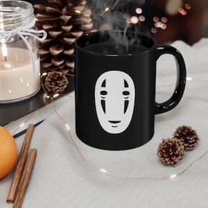 Spirited Away No Face, Black Mug - Etsy