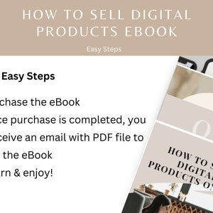 How to Sell Digital Products bundle - Etsy