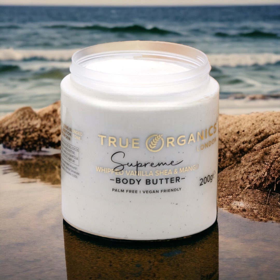 Organic Handmade Shea & Mango Body Butter by True Organics London - Etsy