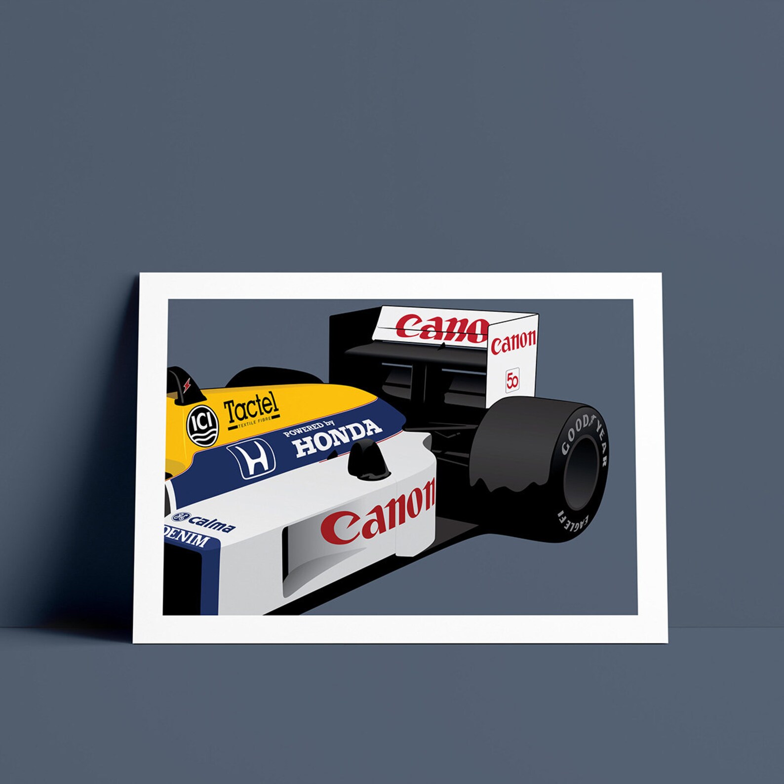 Williams FW11 Canon Livery - Etsy