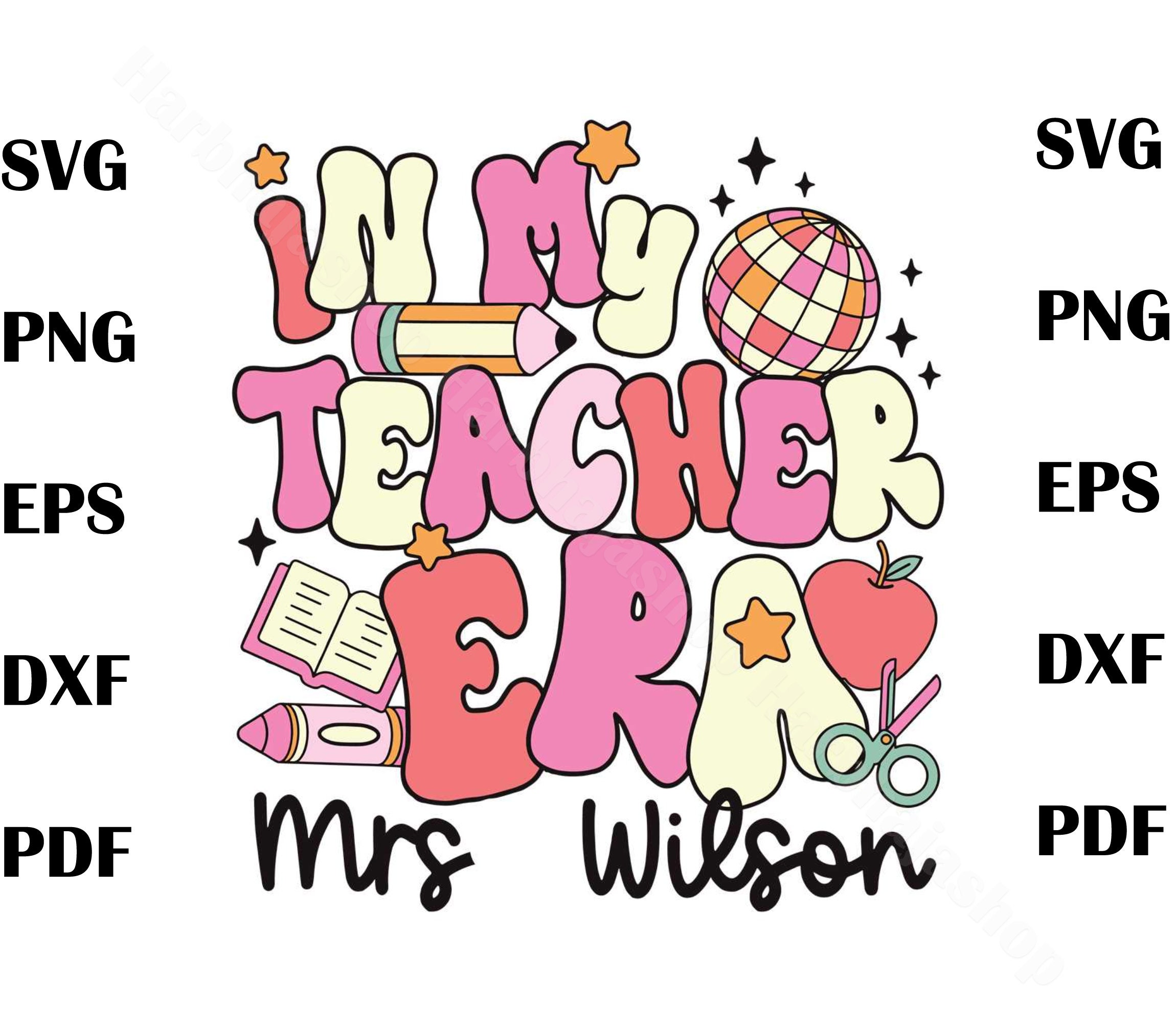 I Love My Teacher Clip Art