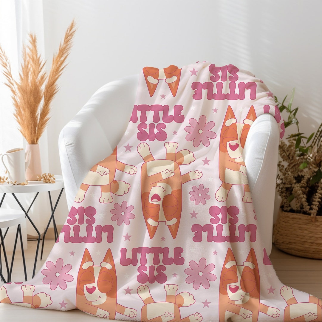 Little Sis Bingo Blanket Little Sister Gift Sister Gift From - Etsy