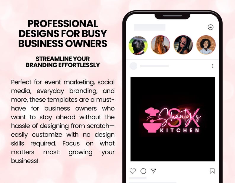 Chef Restaurant Logo Canva Template, Editable Cooking Business Logo ...