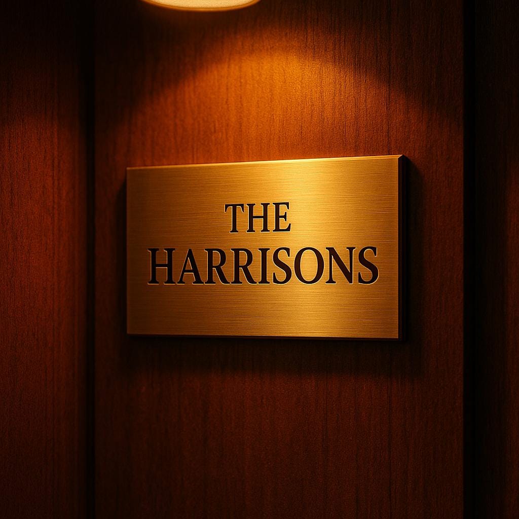 Custom Brass Door Name Plate – Personalized Address Sign - Etsy