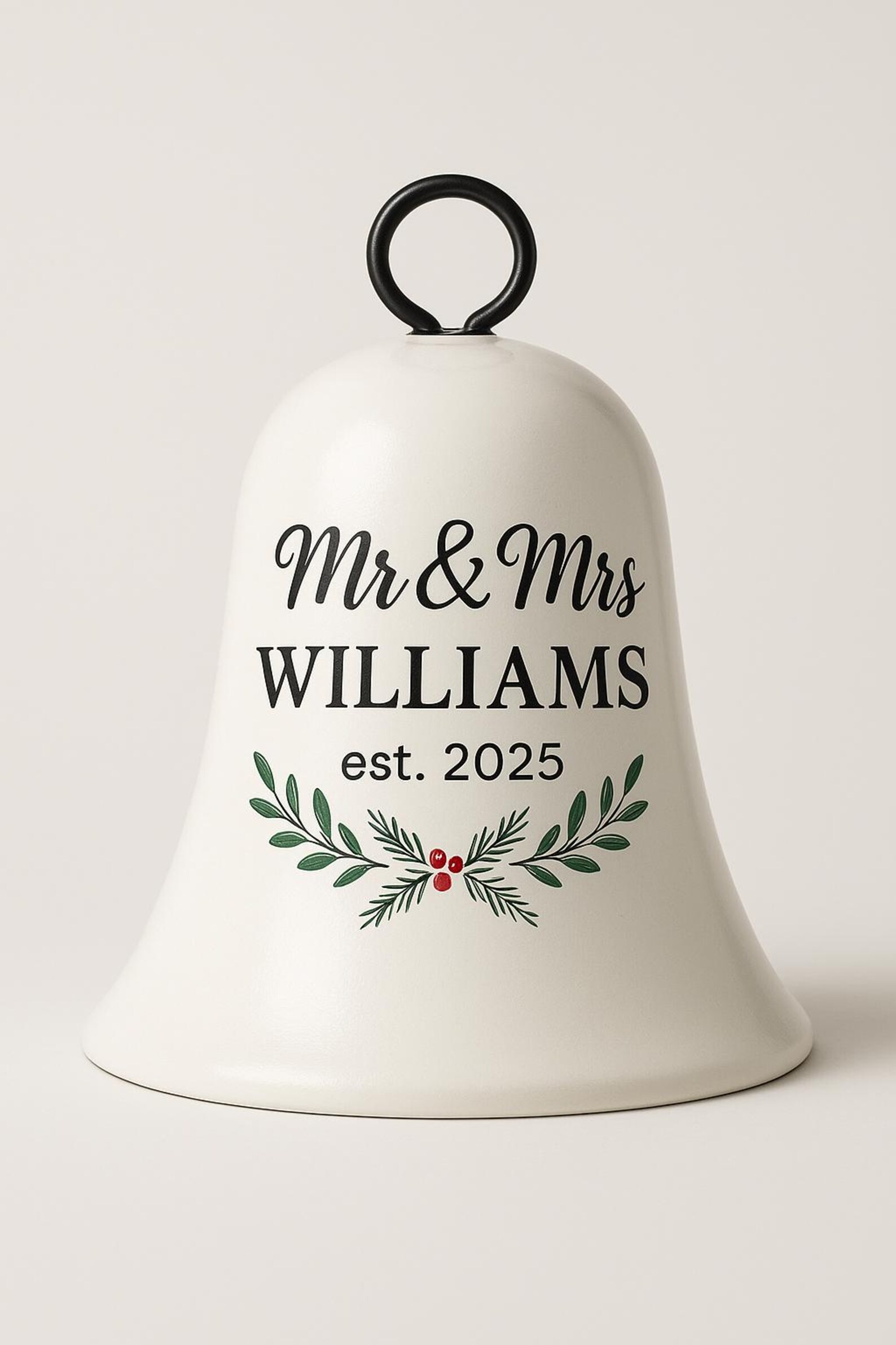 Personalized Mr & Mrs Brass Wedding Bell – Anniversary Keepsake - Etsy
