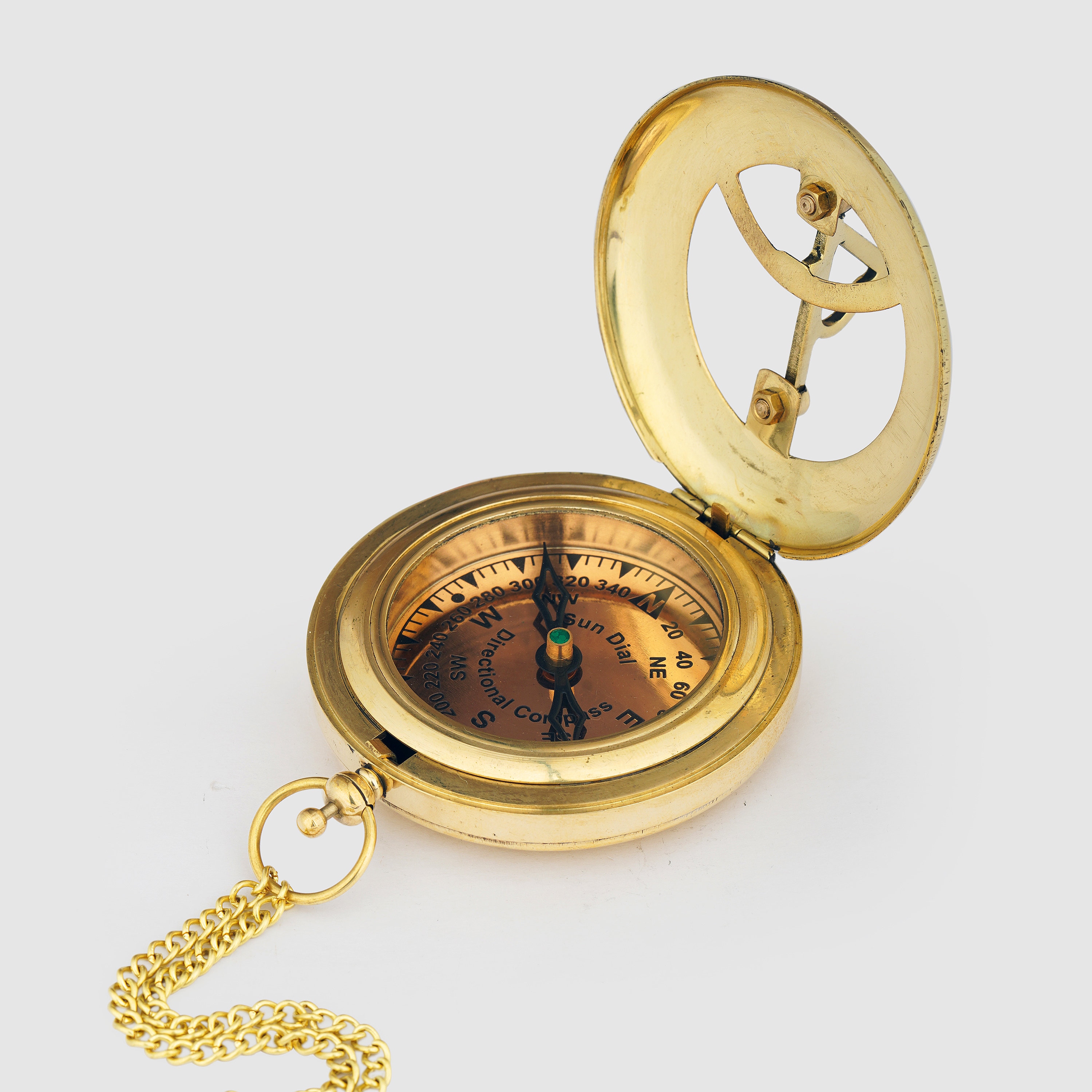 Personalized Sundial Compass With Gift Box Custom Engraved - Etsy