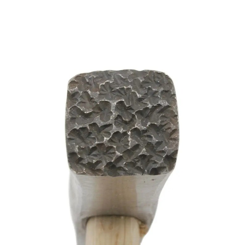 Metal Flower Texture Hammer, Silversmith Mallet Puncher, Craft Printing ...