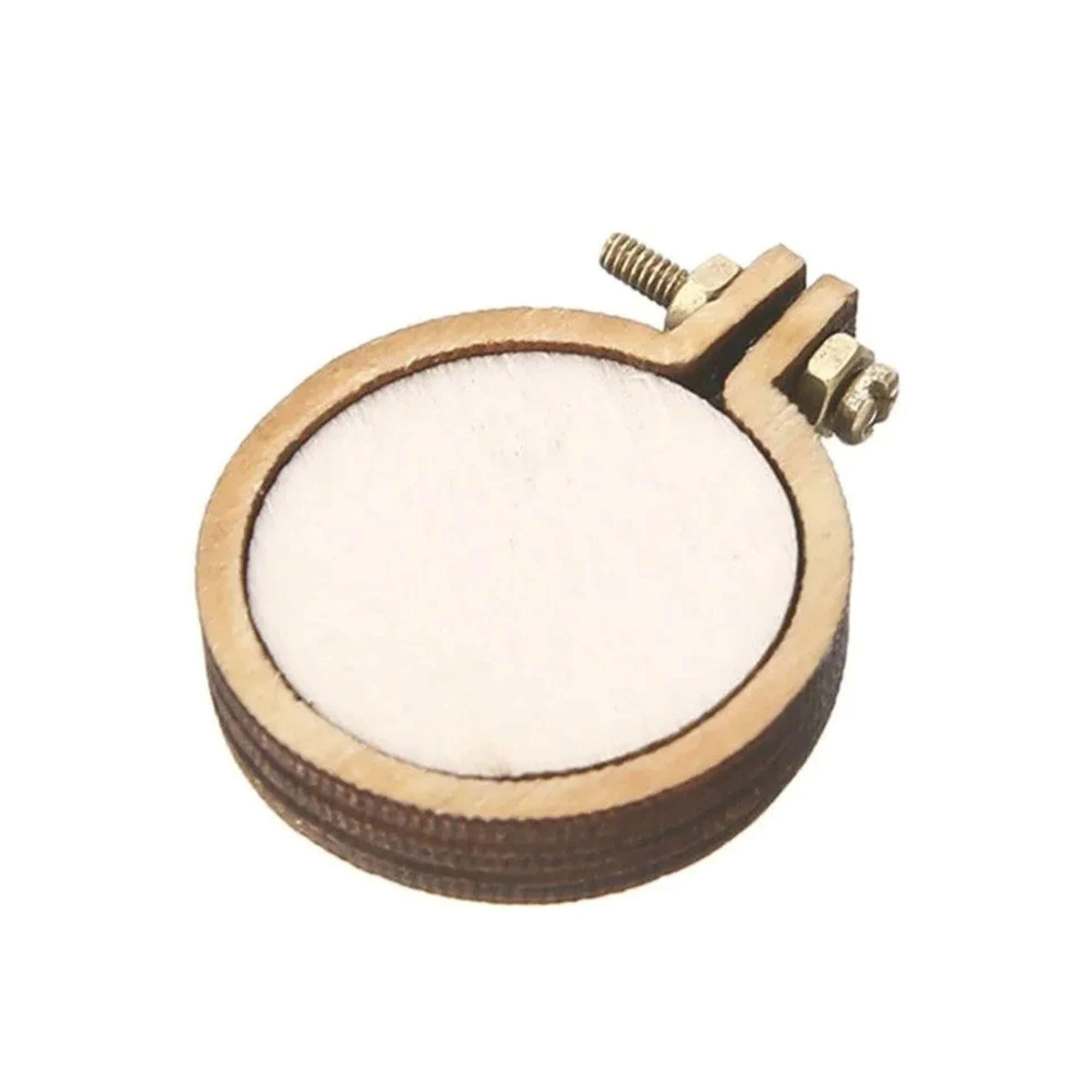 Mini Embroidery Hoop, 10pcs, Wooden Ring, Cross Stitch Frame, DIY ...
