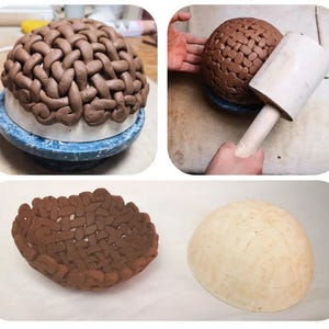 Purple Clay Mud, 500g/1kg Pack, Raw Pottery Material, DIY Sculpting ...
