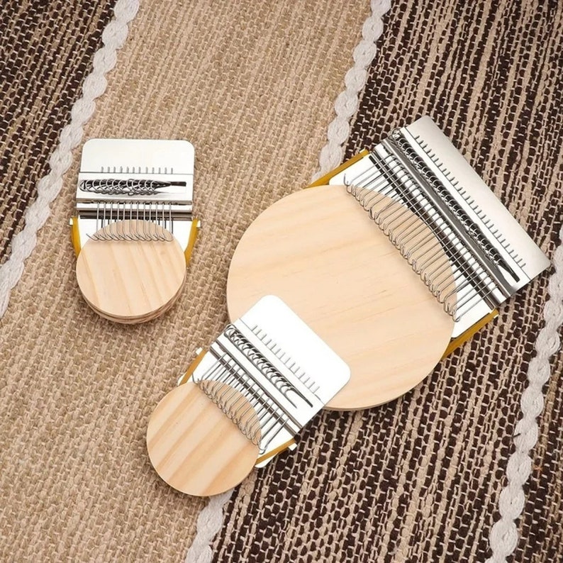 Small Loom, Speedweve Type, 10pcs, Multiple Sizes, Wood+steel Disc ...