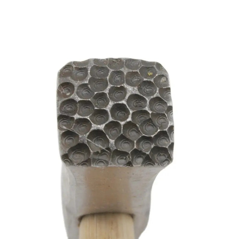 Metal Flower Texture Hammer, Silversmith Mallet Puncher, Craft Printing ...