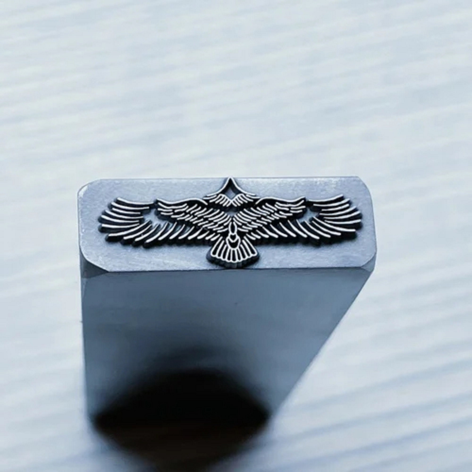 Eagle Pattern Logo Metal Stamping Tool, Jewelry Making Punch, DIY Craft ...