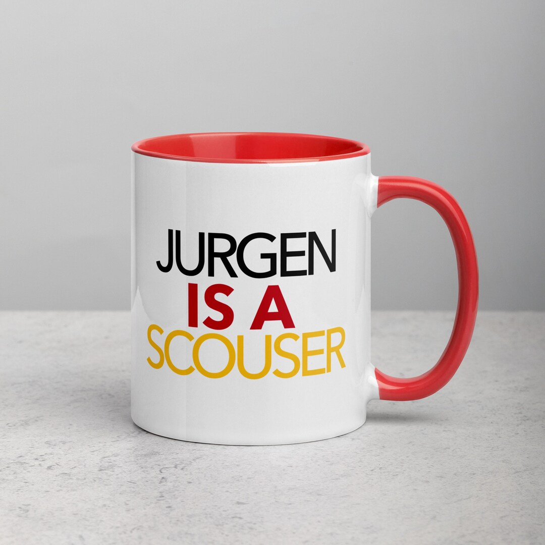 Jurgen is a Scouser Liverpool Football Supporter Jurgen Klopp Mug With ...
