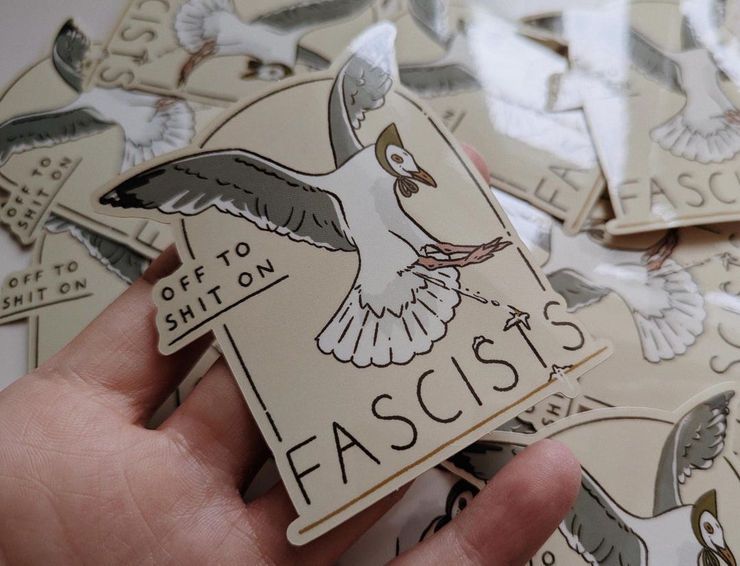 Off to Poop on People Vinyl Sticker - Etsy