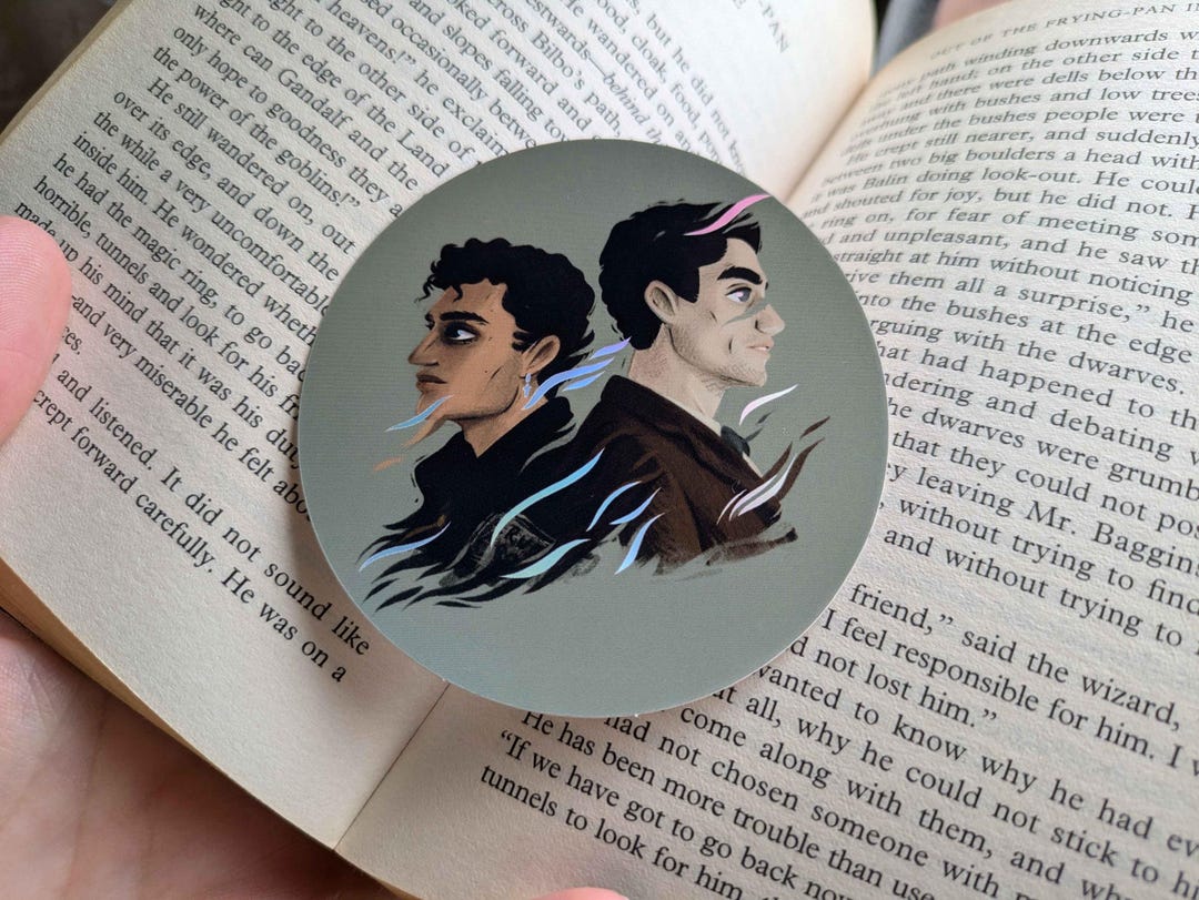Holographic Charles and Edwin Sticker - Etsy