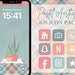 Desktop Wallpaper With Matching Folder Desktop Icons Aesthetic - Etsy
