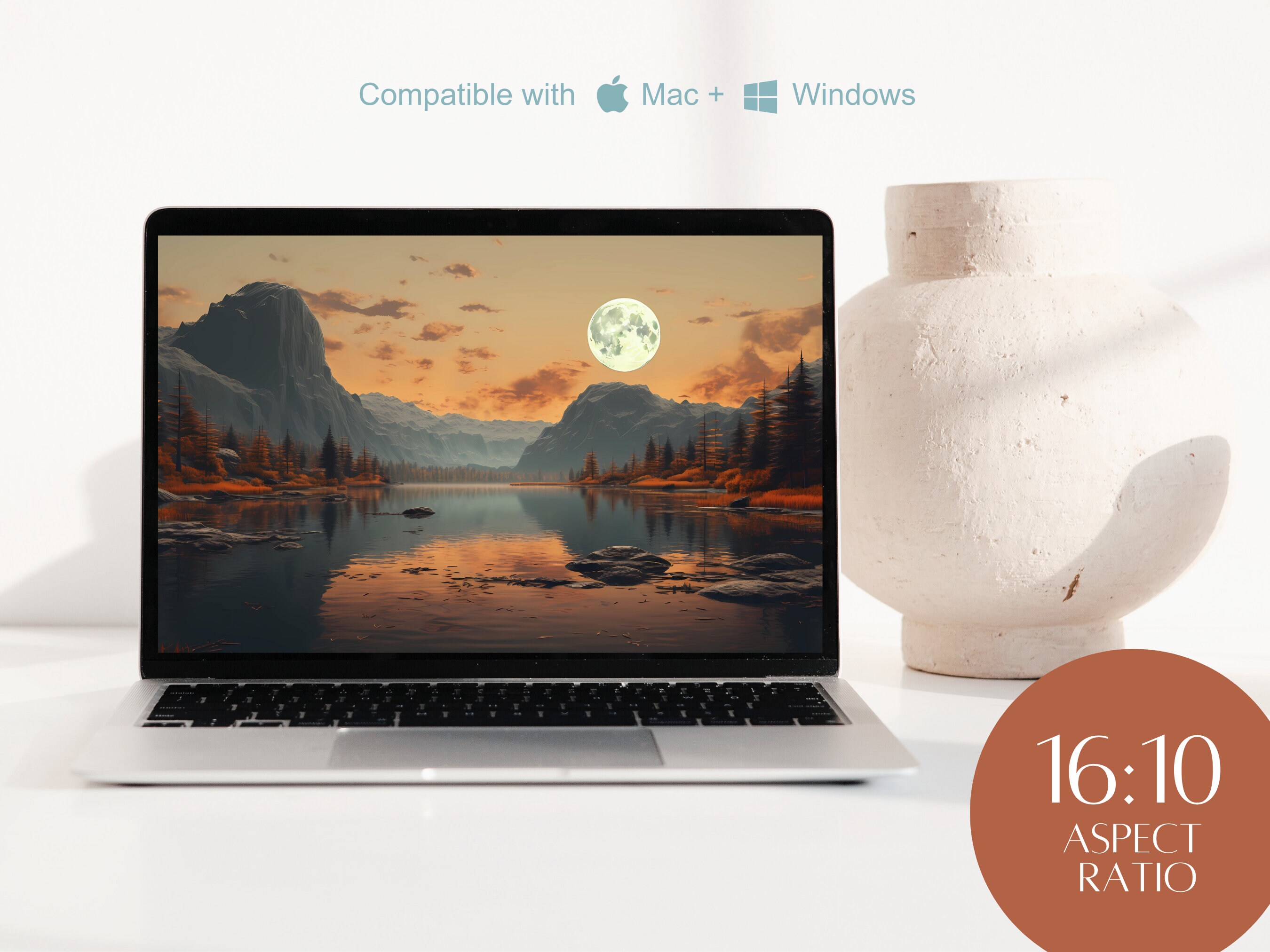 Desktop Wallpaper With Matching Folder Desktop Icons Aesthetic Laptop ...