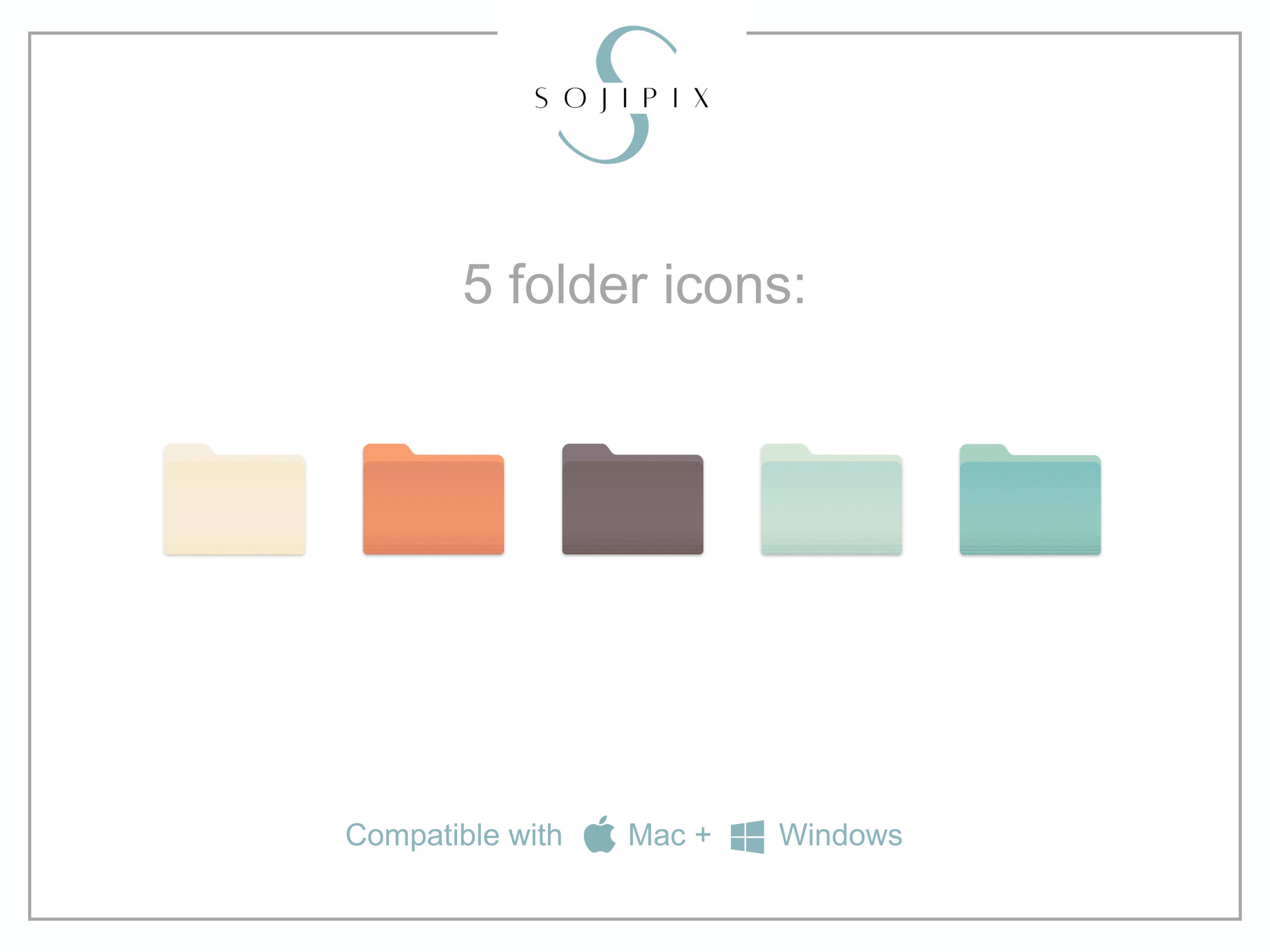 Minimalist Desktop Wallpaper Matching Folder Desktop Icons Aesthetic ...