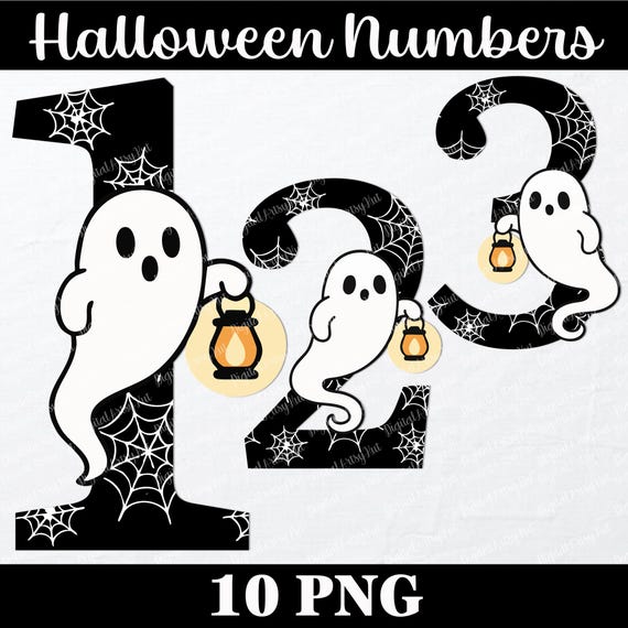 Spooky Halloween Numbers