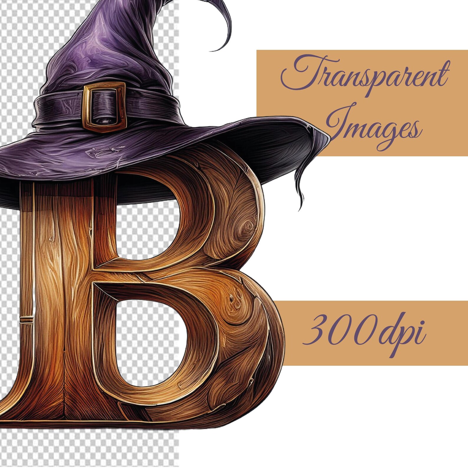 Spooky Season Alphabets Bundle. Halloween Clipart Uppercase Letters ...