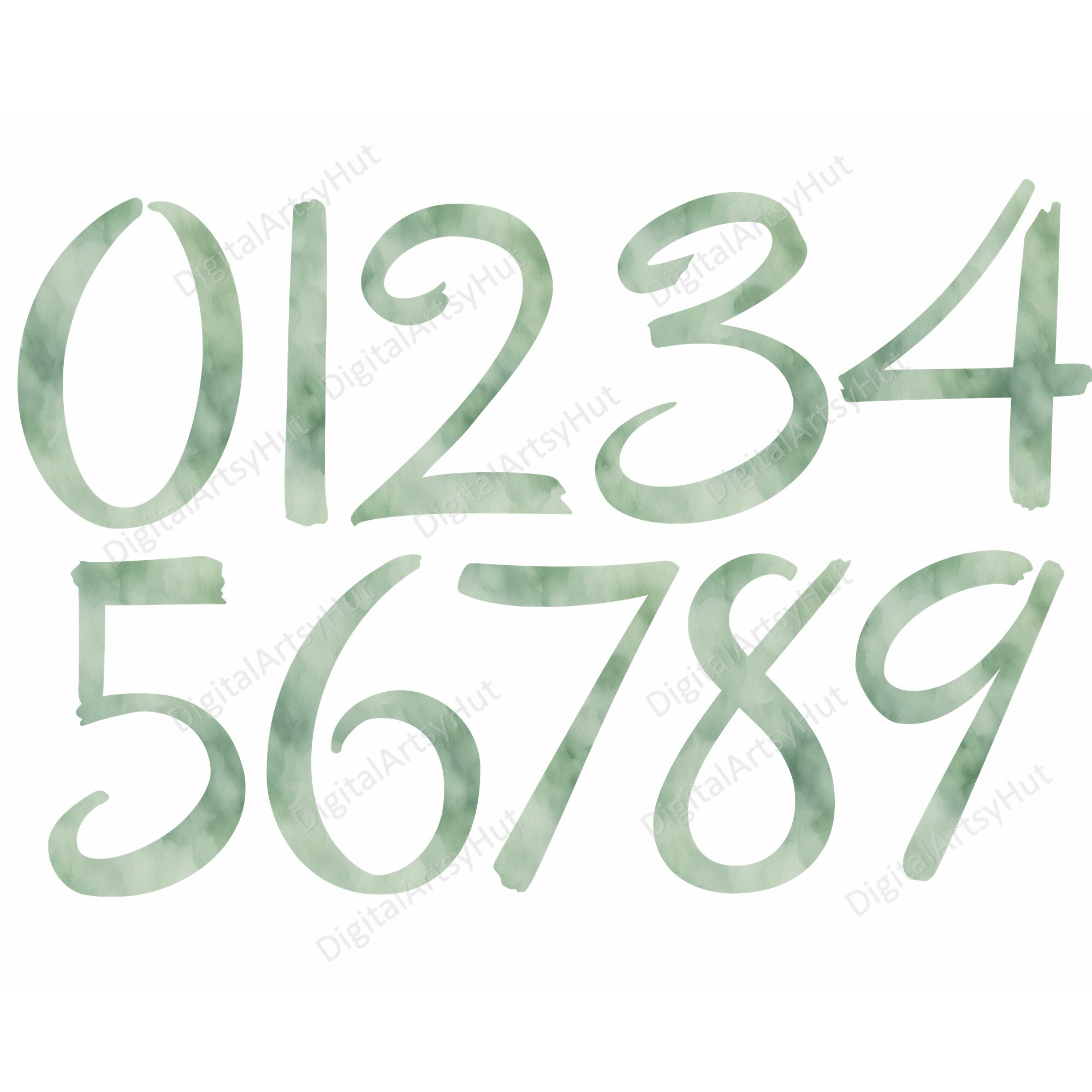 Watercolor Alphabets Clipart Letters. Sublimation Letters Wedding ...