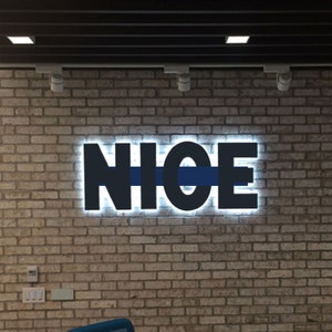 Outdoor LED Channel Letter,backlit Metal 3D Letter Signs,light up ...