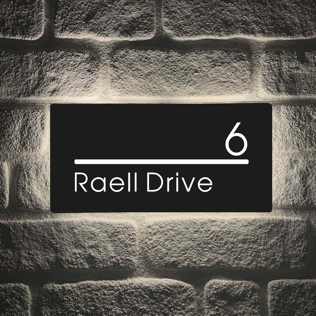 Custom Modern Hotel Room Number,apartment Room Number,address Signage ...