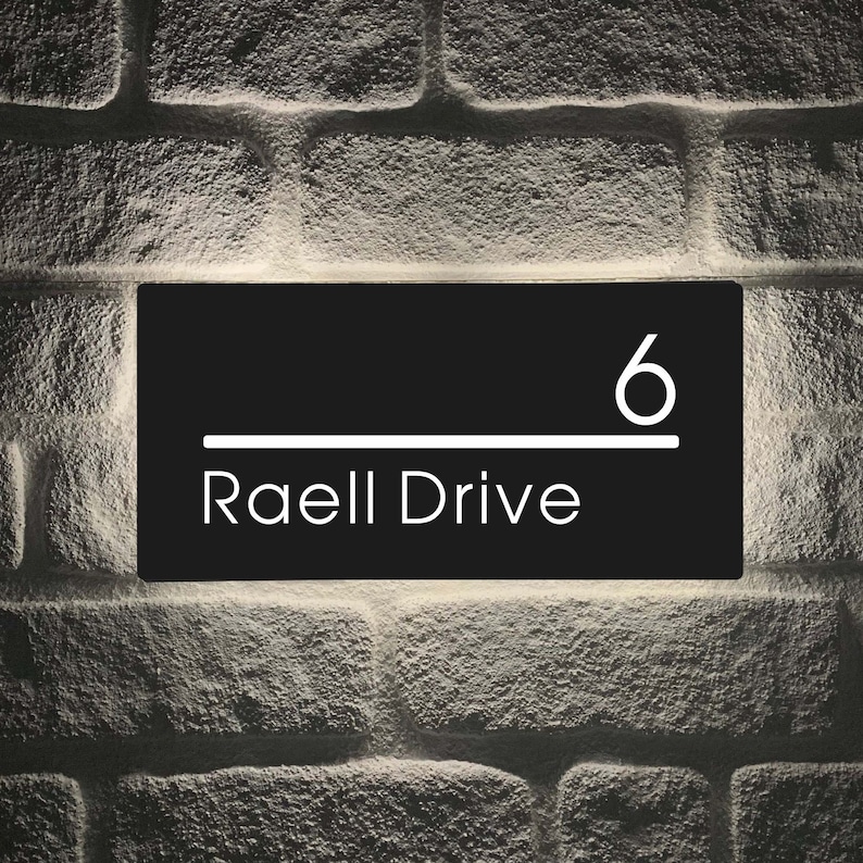 Custom Modern Hotel Room Number,apartment Room Number,address Signage ...