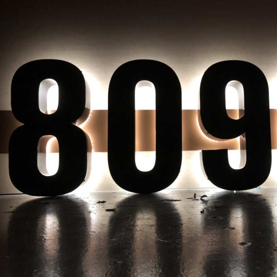 LED Back Light Lettercustom Storefront Signboardoutdoor - Etsy