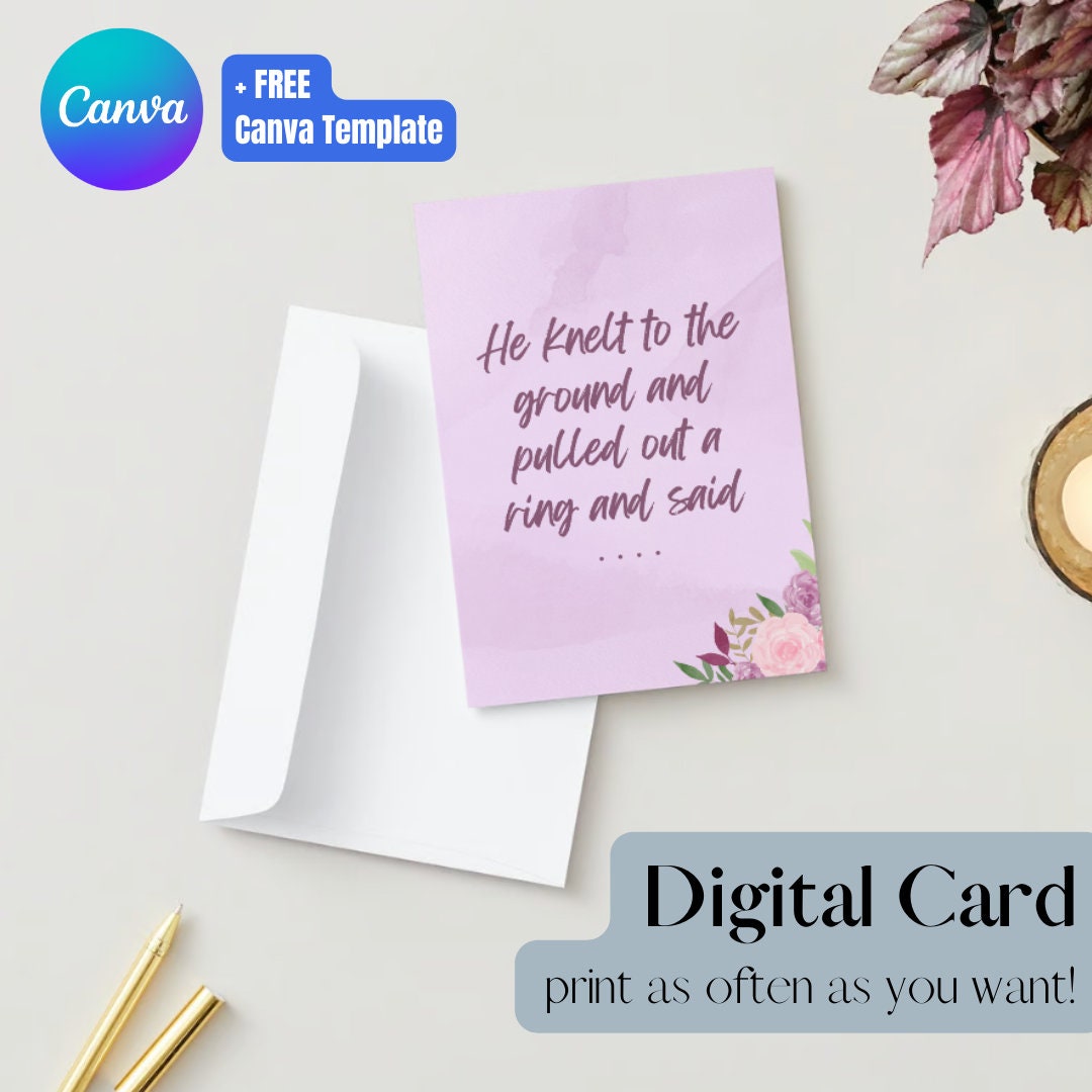 Taylor Swift Wedding Card marry Me Juliet, Printable Greeting Card ...