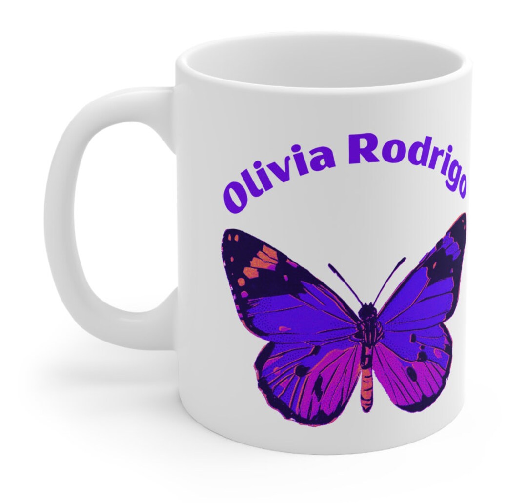 The radiant Rodrigo Olivia Rodrigo Mug, Sour and Guts Vibe, Sleek ...