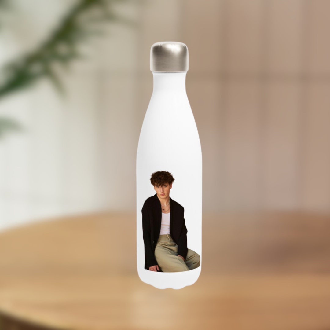 Benson Boone Drink Bottle Water Stainless Steel Beautiful Things White ...