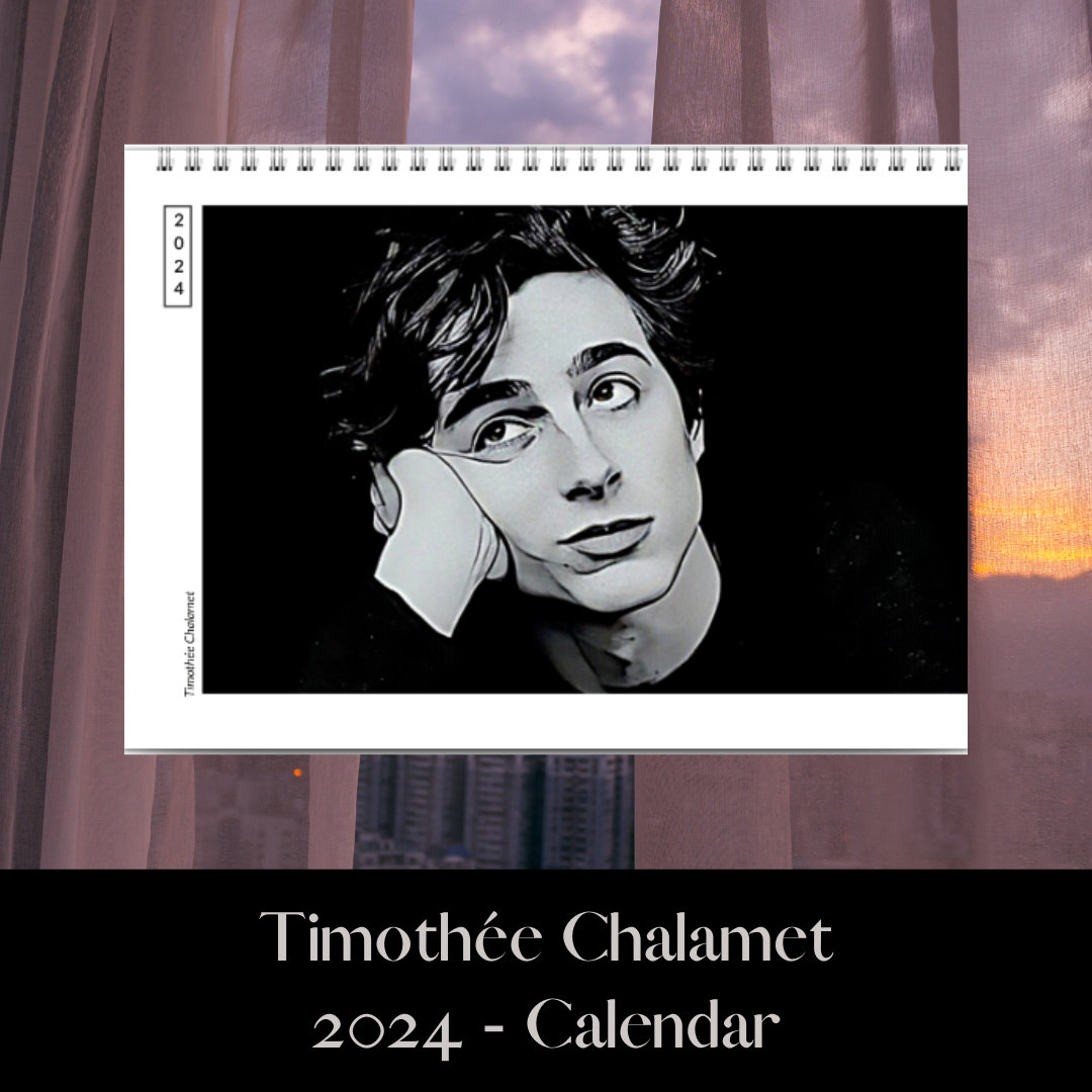 Timothe Chalamet 2024 Calendars sold by Gunjan Patel | SKU 115302400 ...