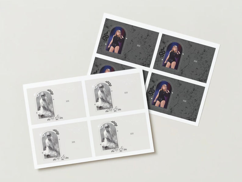 Taylor Swift Inspired Printable Affirmation Cards Song Lyrics Print and ...