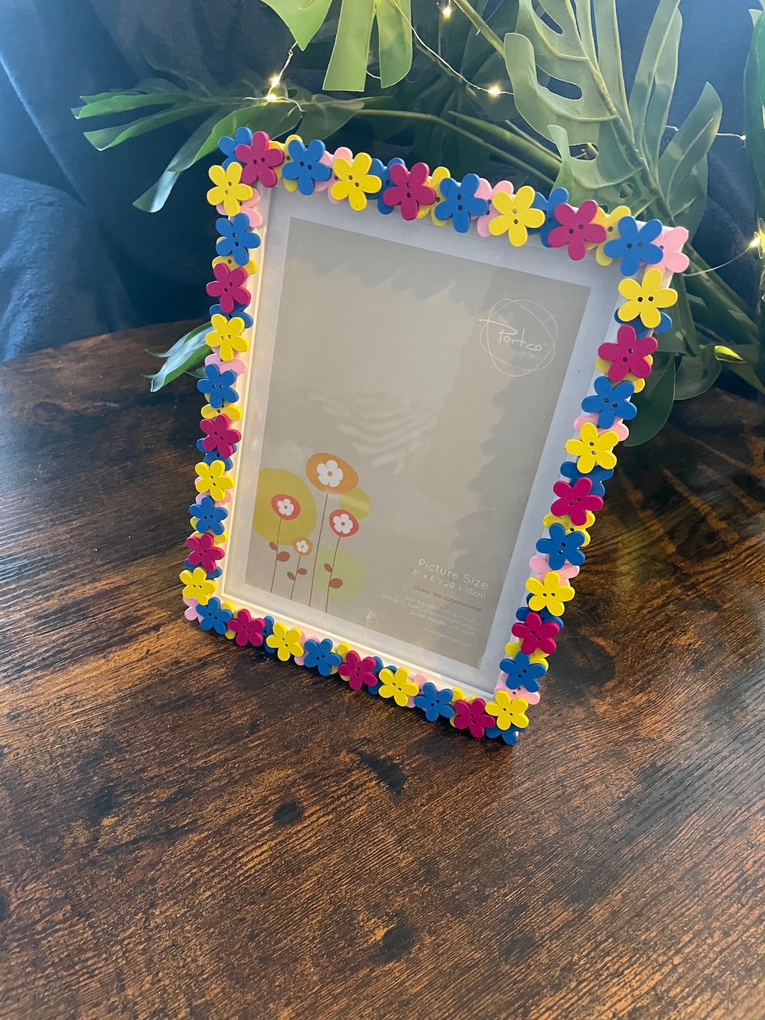 3D Flower Photo Frame - Etsy