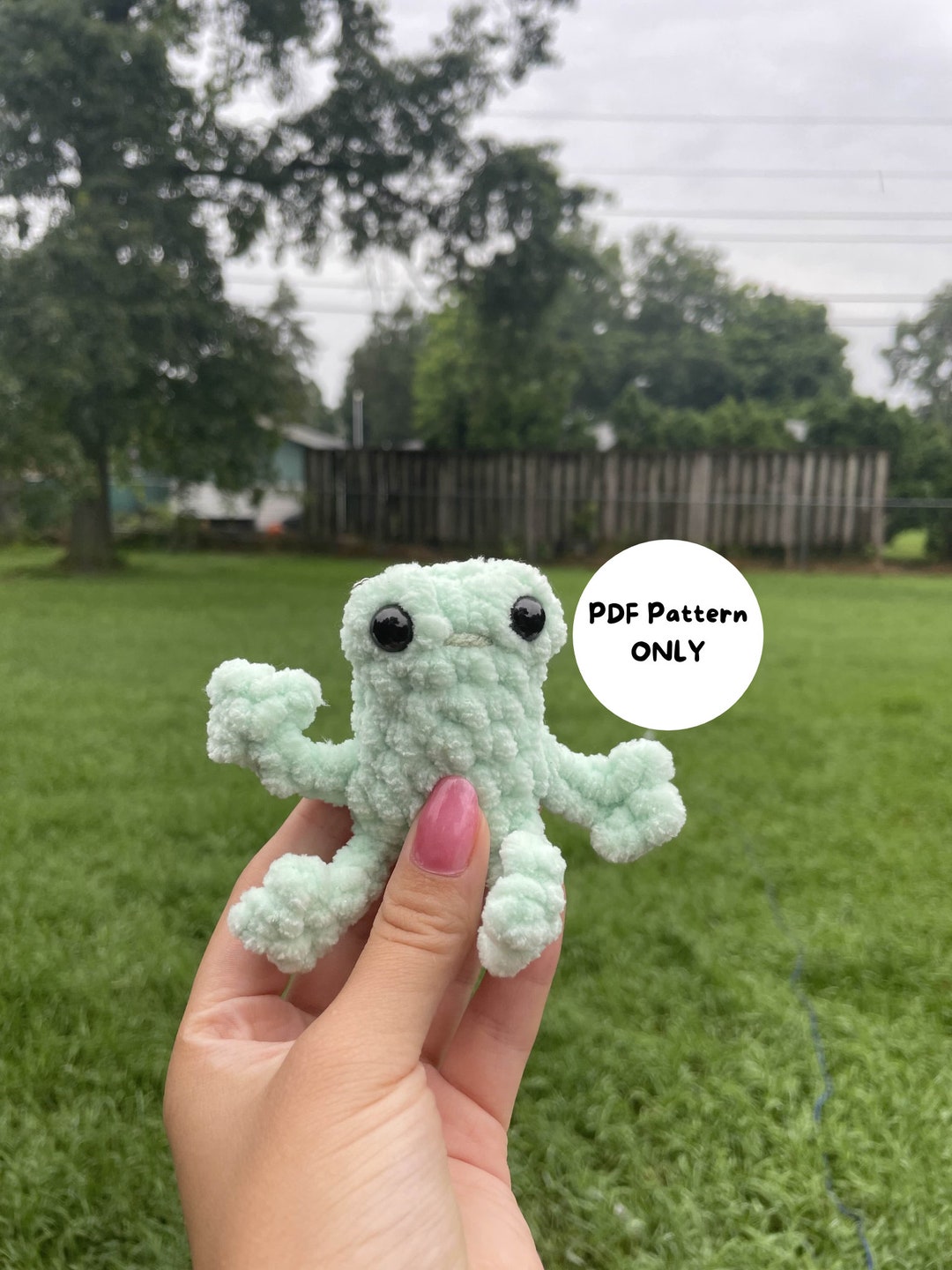 Mini Leggy Frog Crochet Pattern - Etsy