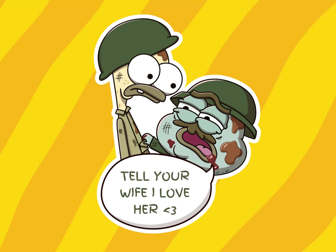 Tell Your Wife I Love Her Sticker Meme Sticker Funny - Etsy