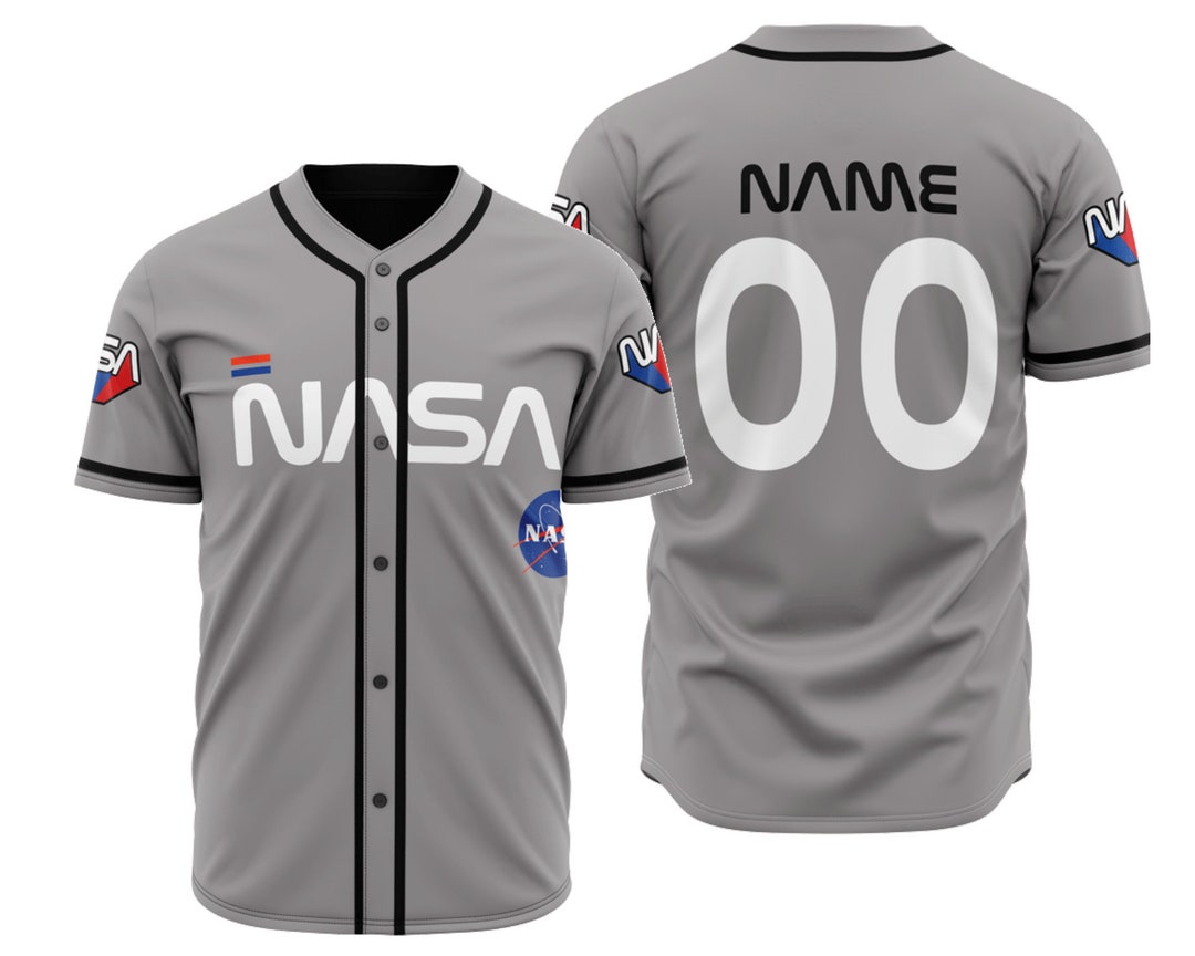 Custom Baseball Jersey Nasa Shirt Custom Family Shirtnasa - Etsy