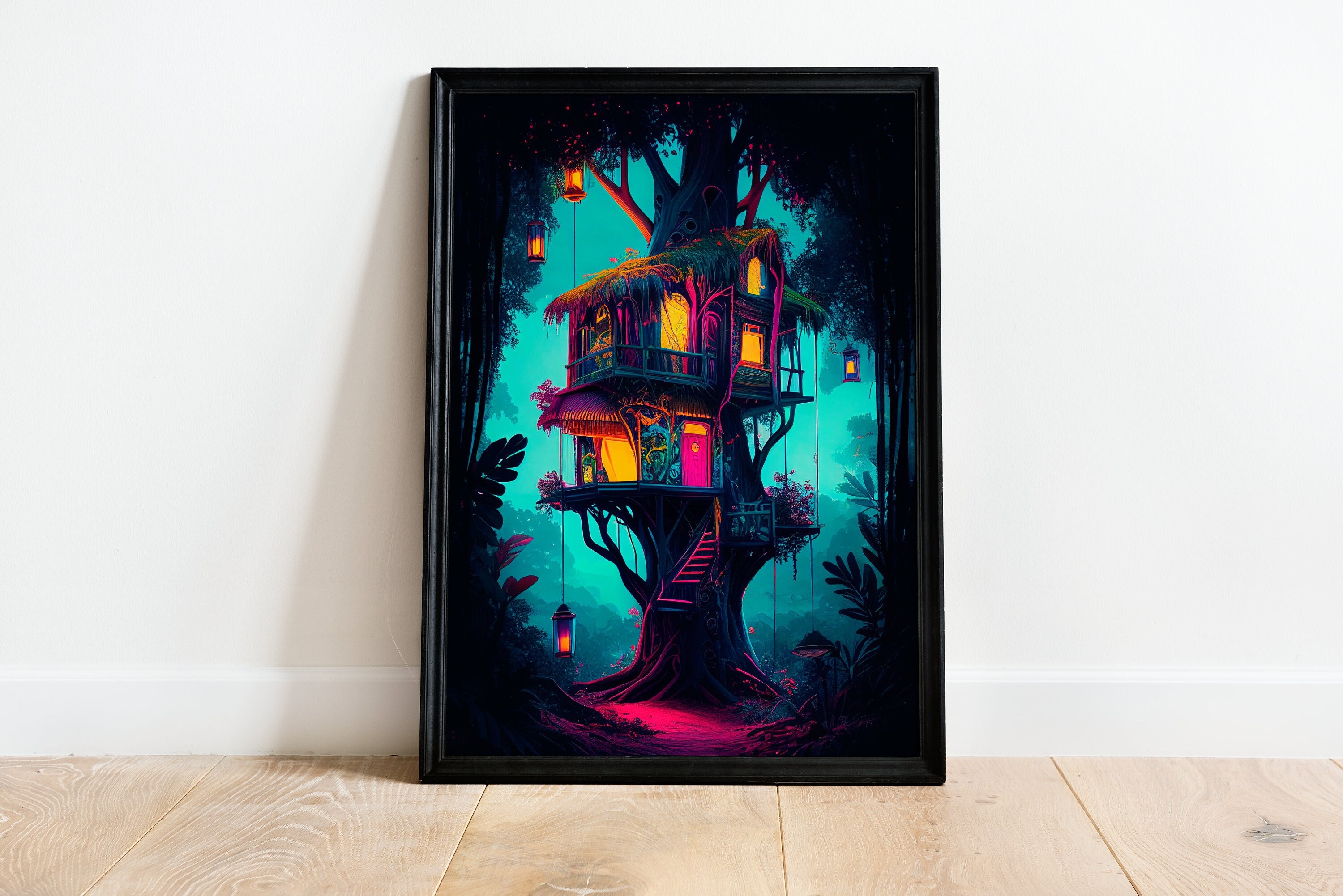 A Place to Escape Art Print Instant Download Wall Art - Etsy