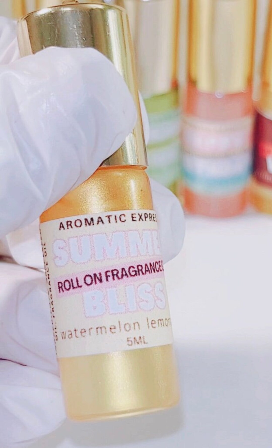 Summer Bliss Watermelon Lemonade Roll-on Body Oil / Roll-on - Etsy
