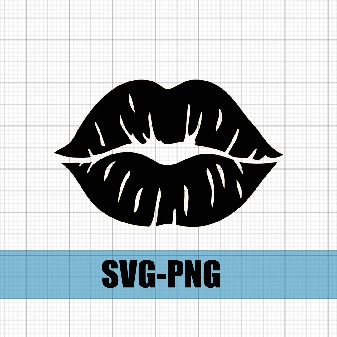 Lips Svg Black Lips Svg Kiss Svg American Lips Svg Kiss - Etsy