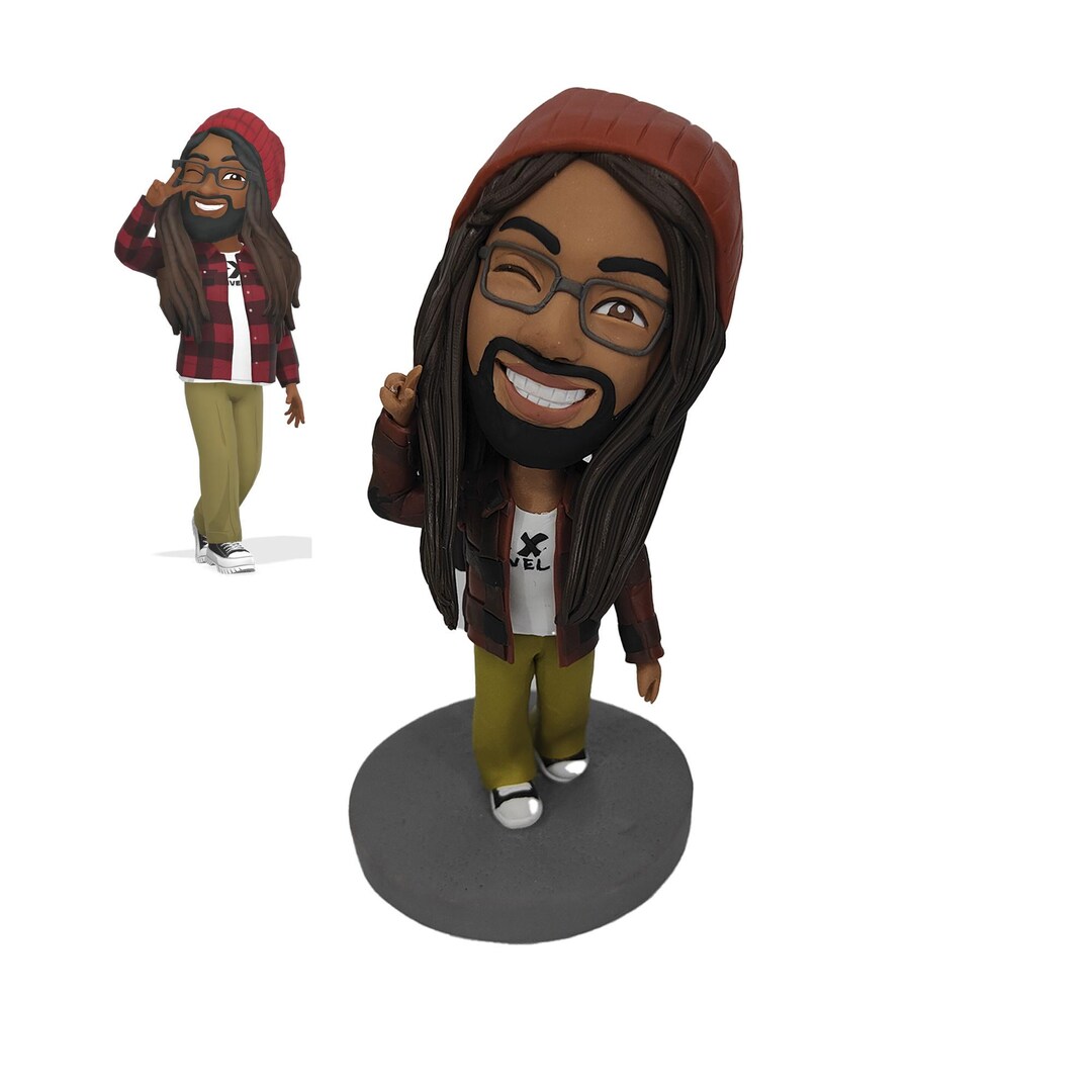 Custom Bobbleheads,diy Cartoon Bobblehead Kit - Create Your Own Bearded ...
