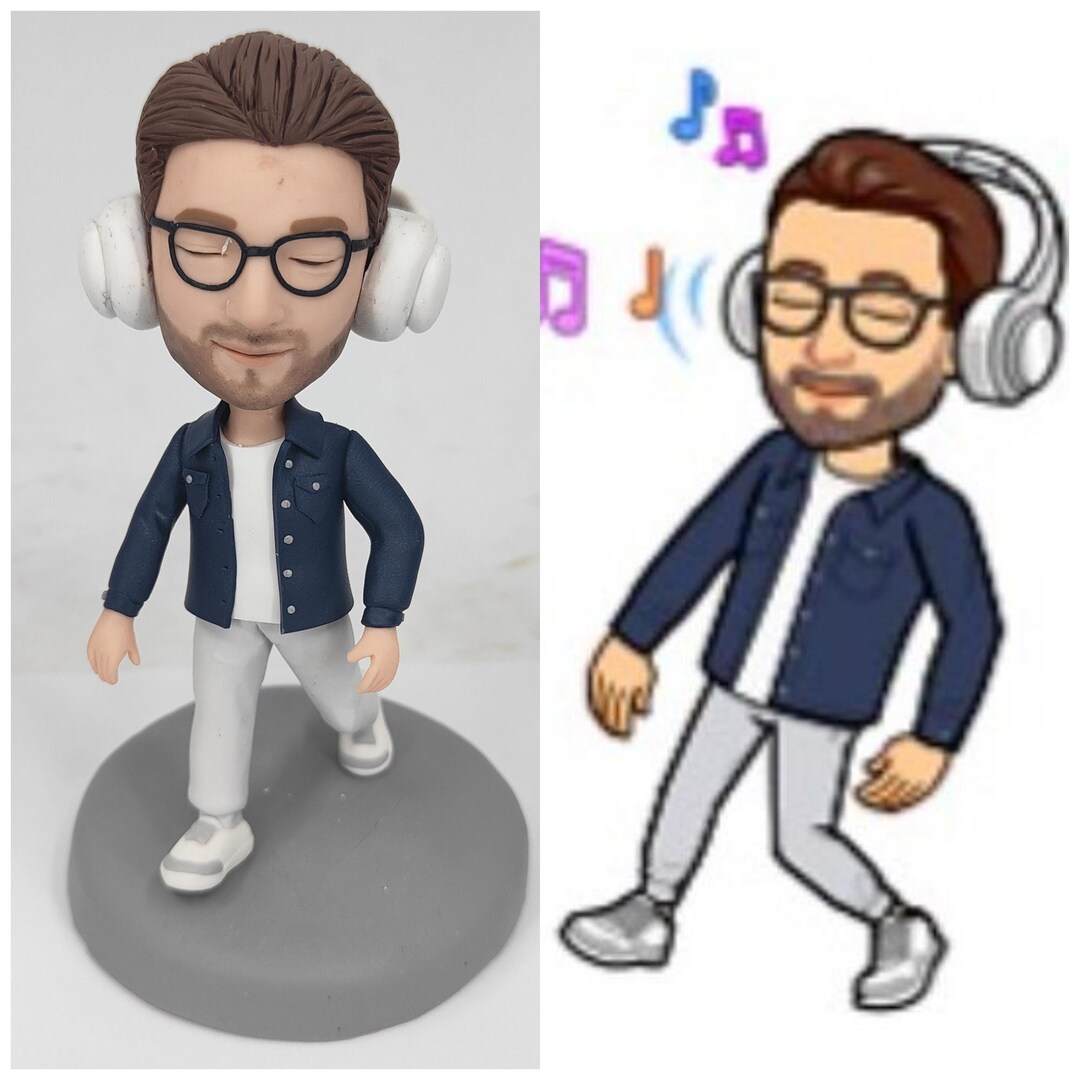 Custom Cartoon Bobblehead From Photo,gifts for Father,best Friends ...