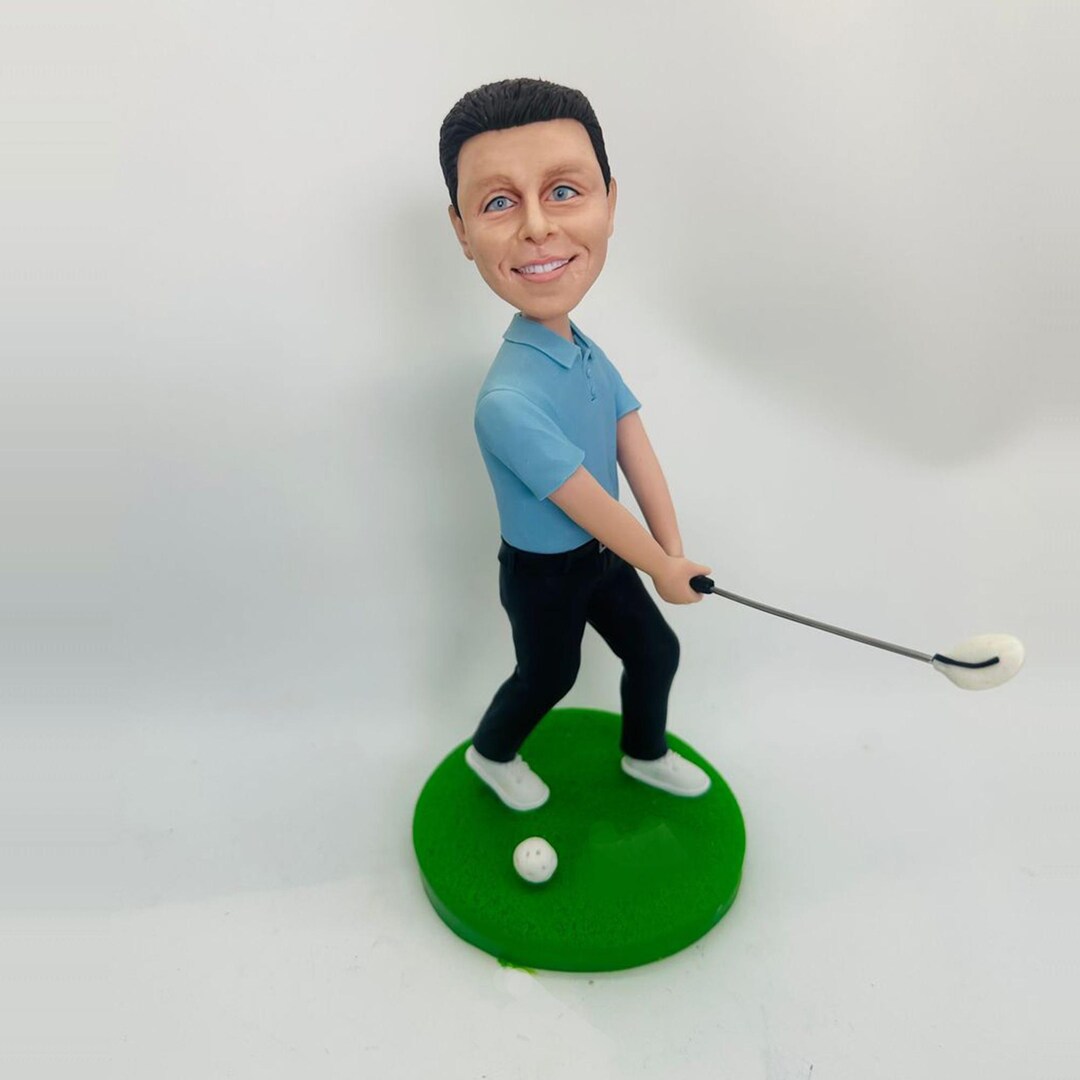 Custom Golf Bobbleheads,dad Golf Golf Bobblehead,golf Gifts for Him ...