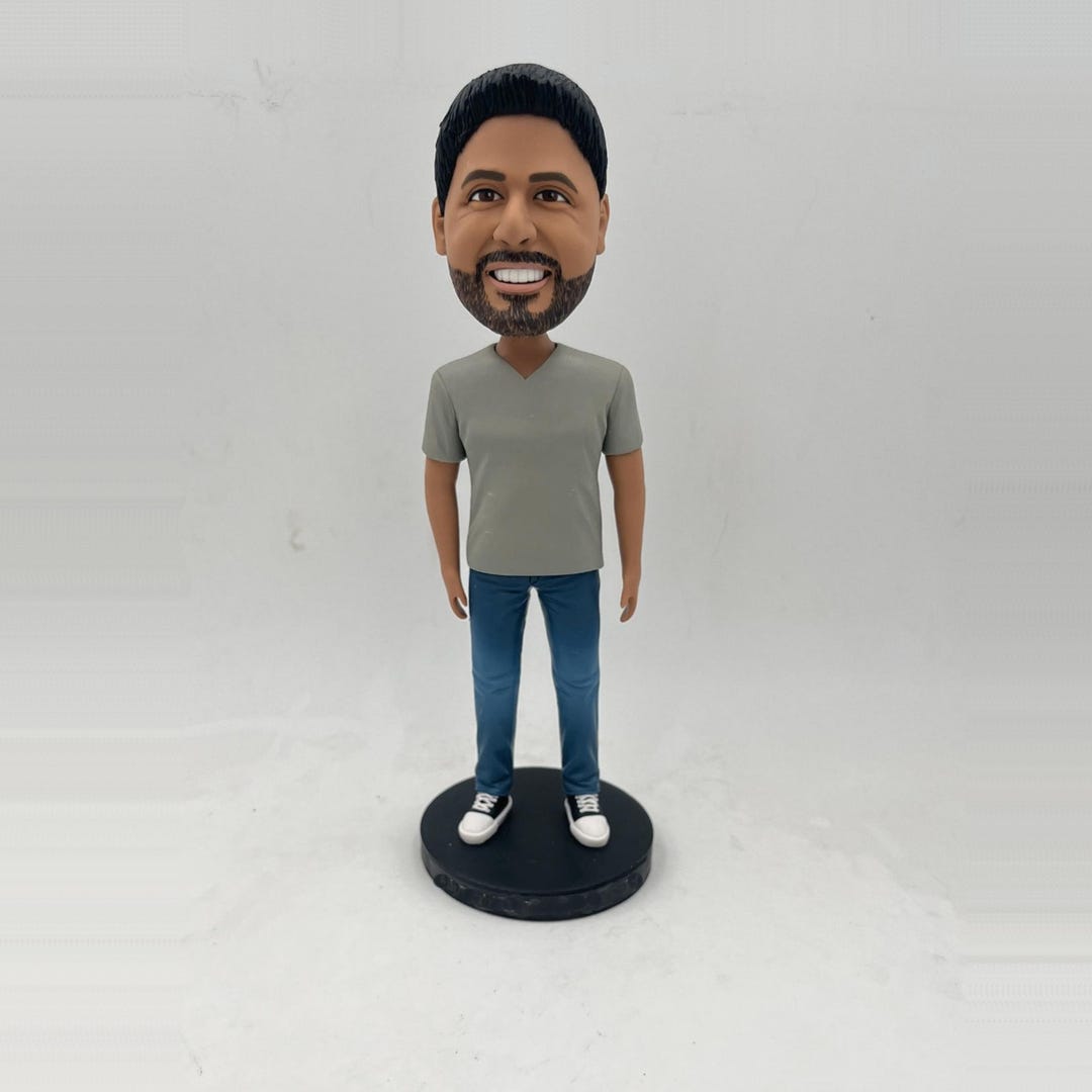 Custom Man Bobbleheads, Personalized Boyfriend Bobble Head, Custom ...